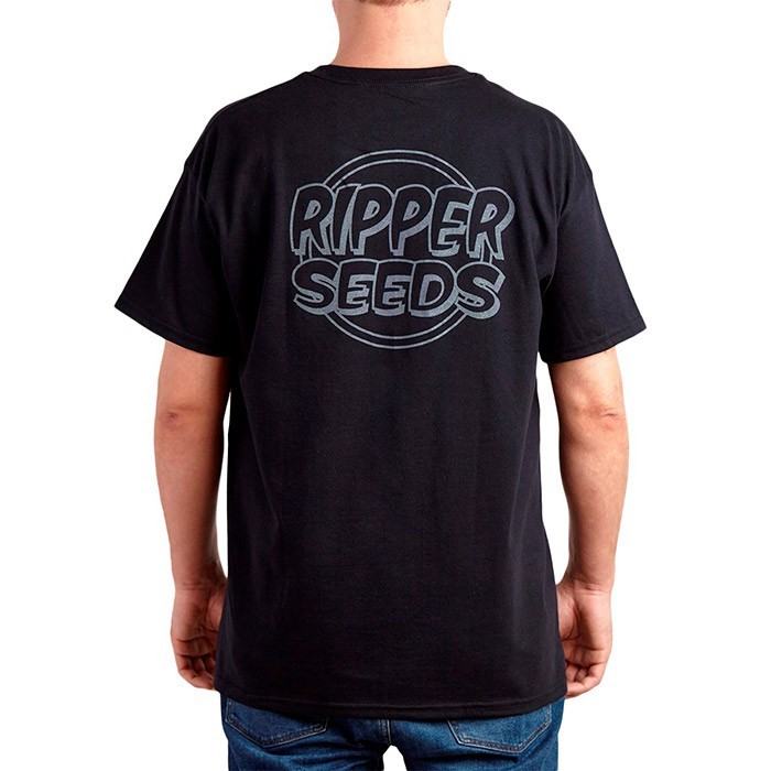 Ripperseeds | Black White Logo T-Shirt | Ripper Seeds